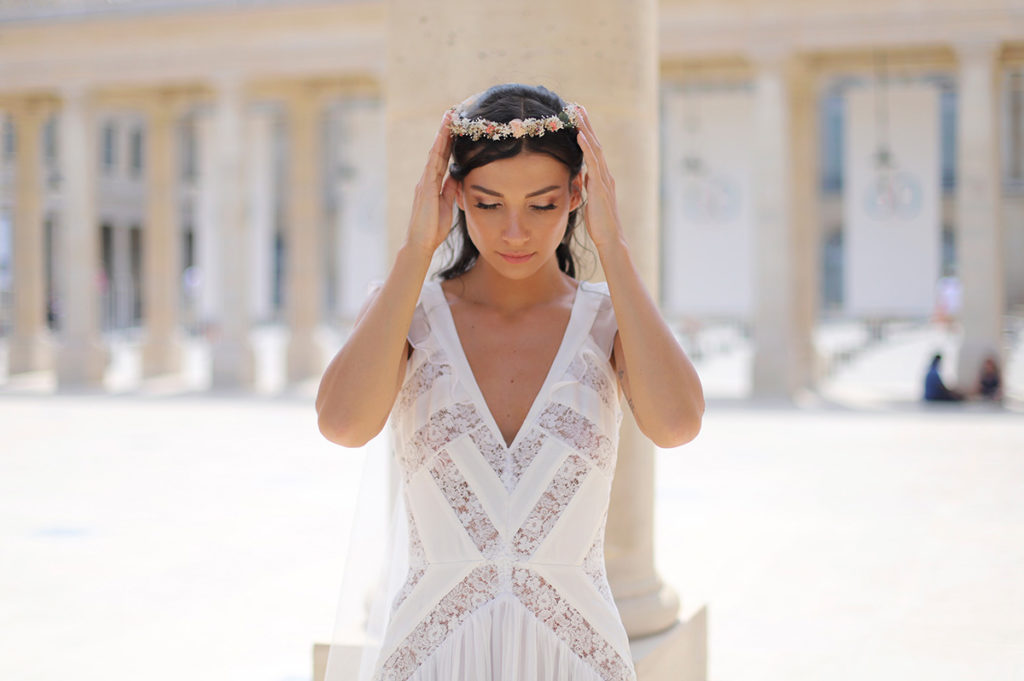 HARPER - robe de mariée bohème - Julie Bauer Paris