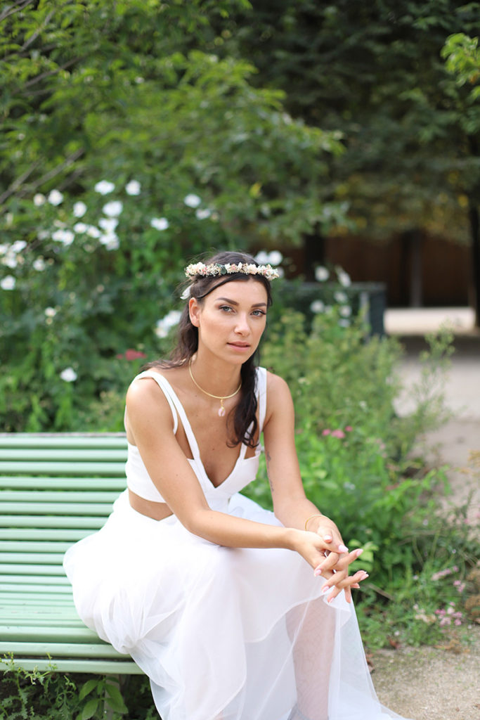 GABRIELLE - robe de mariée - robe bohème - Julie Bauer Paris