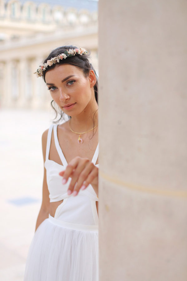 GABRIELLE - robe de mariée - robe bohème - Julie Bauer Paris