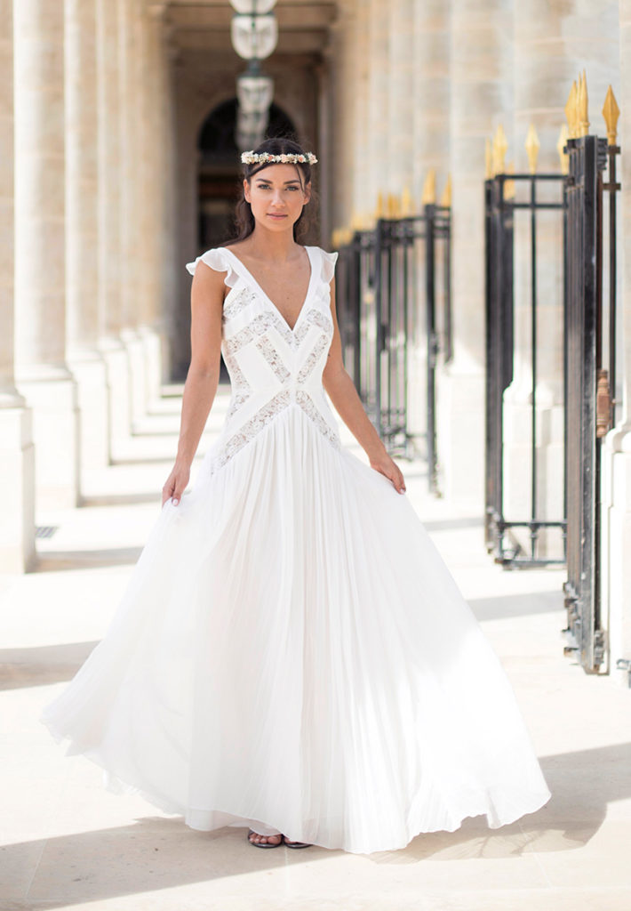 HARPER - robe de mariée bohème - Julie Bauer Paris